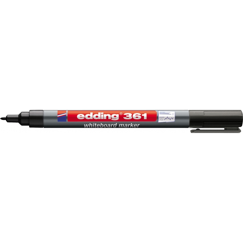 Marker za belu tablu 361 1mm Edding crna