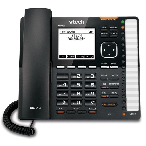 VTech VSP736 SIP Telefon sa 6 SIP liniija 32 programabilna tastera