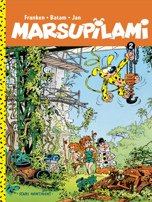 Čarobna knjiga Stari kontinent 50 - Marsupilami 2