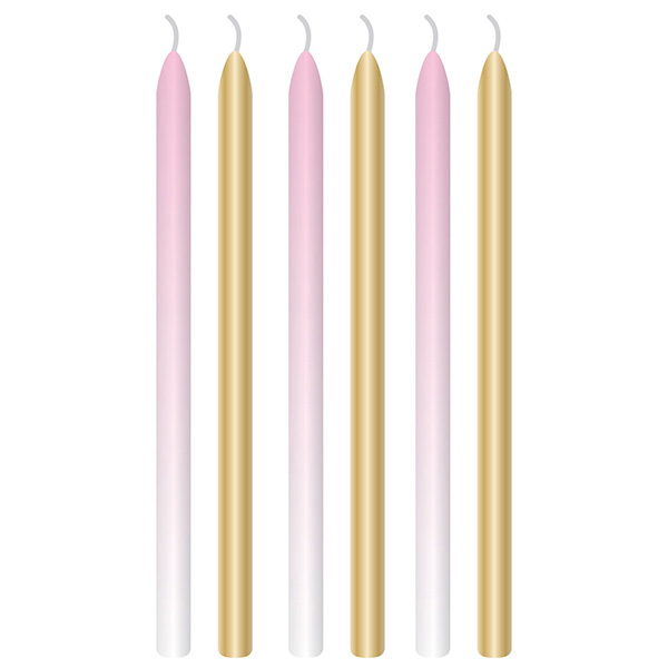 9910315
6 Candles 1st Birthday Pink Ombre