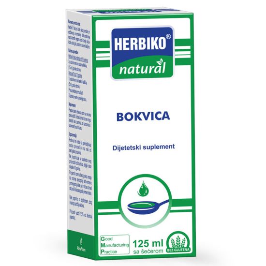 Herbiko sirup Bokvica 125 ml