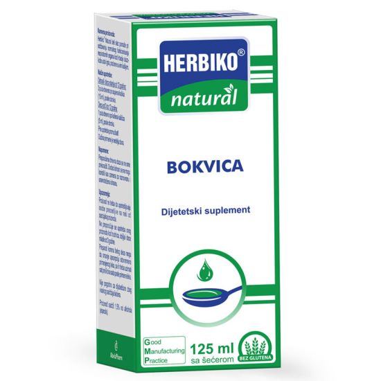 Herbiko sirup Bokvica 125 ml