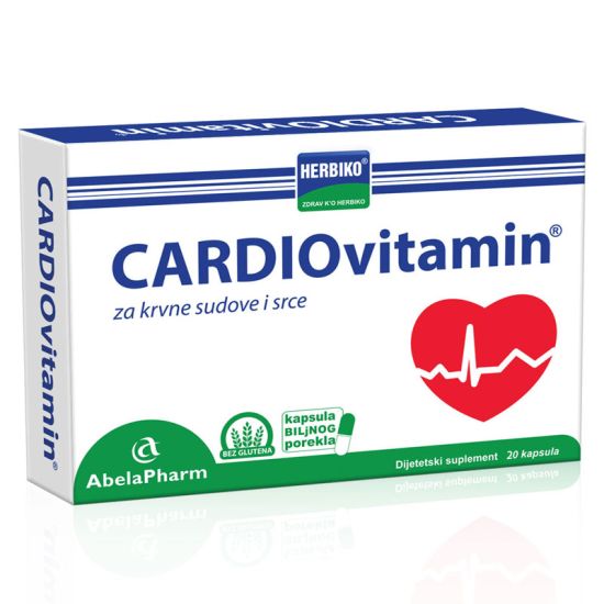 CARDIOvitamin 20 kapsula