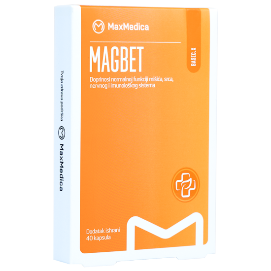 Maxmedica Magbet, 40 kapsula