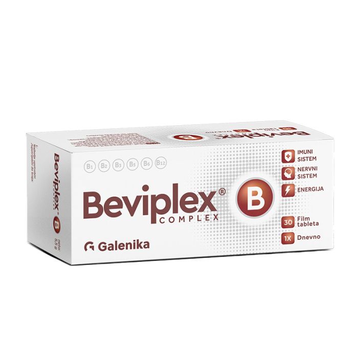 Beviplex B complex 30 film tableta