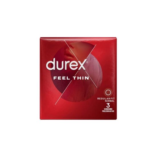 Durex Feel Thin, 3 kondoma