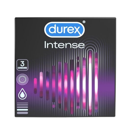 Durex Intense Orgasmic, 3 kondoma