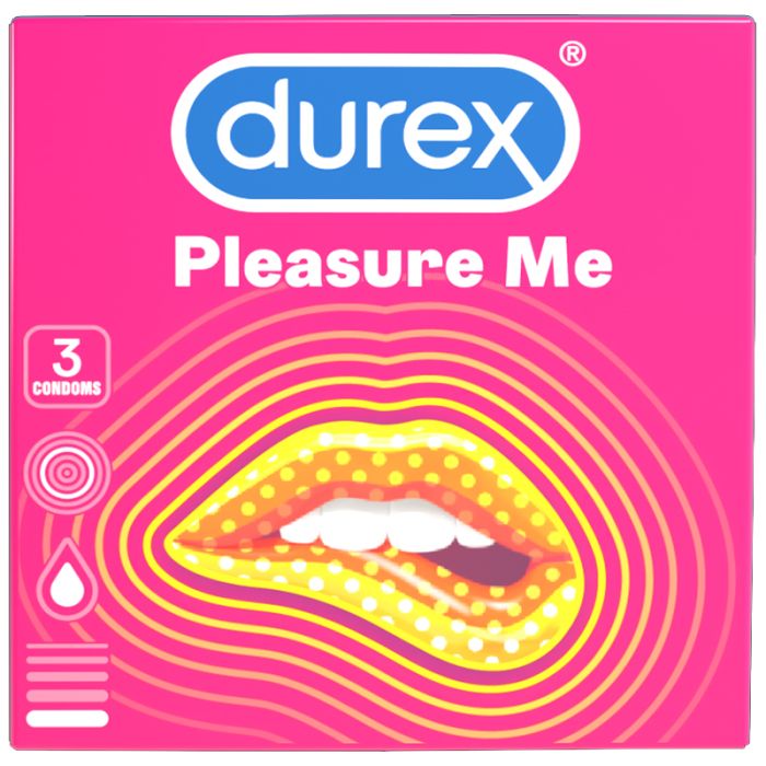 Durex Pleasure Me, 3 kondoma