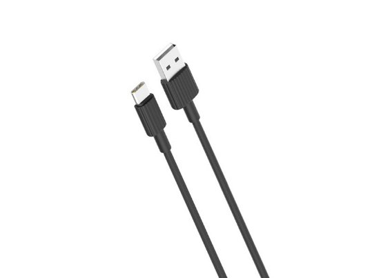 XO kabl USB - USB-C, 1,0m, 2,4A, crni, NB156