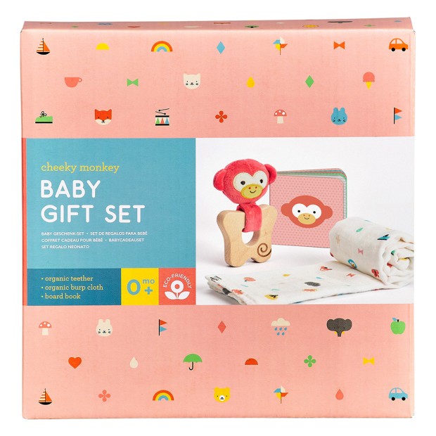 Poklon set za bebe majmun- Petit Collage