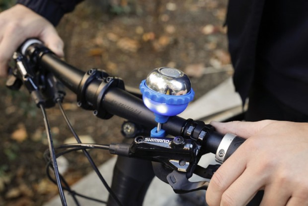 2 u 1 - Zvono i Svetlo za Bicikl - Blue