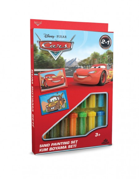 Red castle kreativan set pesak cars ( 253287 )