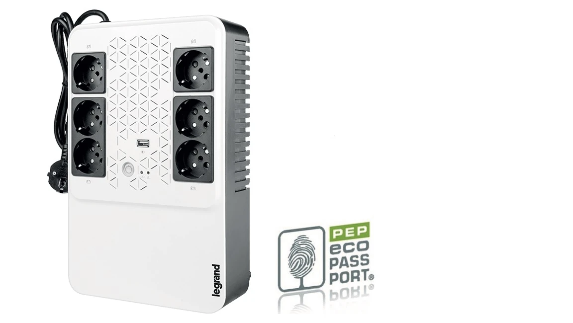 Legrand LN310081 Keor Multiplug UPS uređaj 600VA/360W line interactive