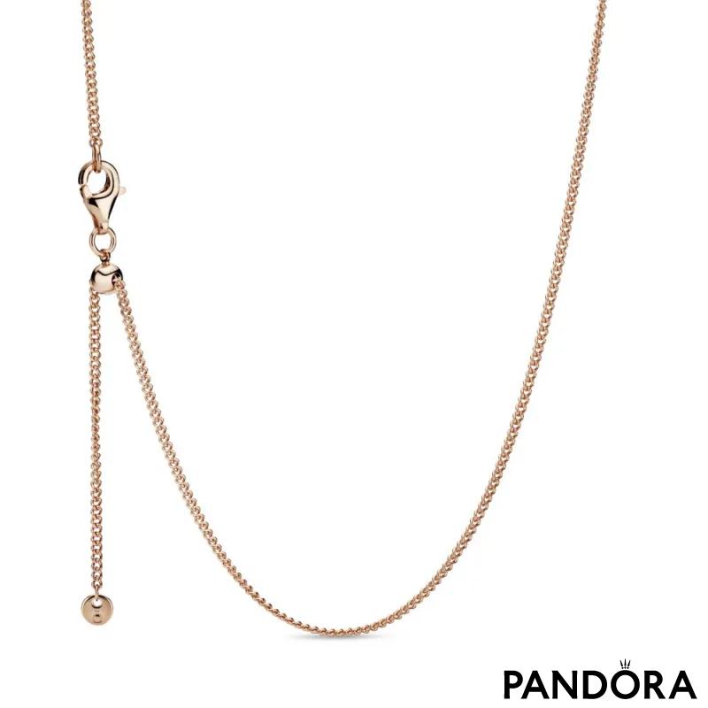 Ogrlica Pandora sa 14k roze pozlatom