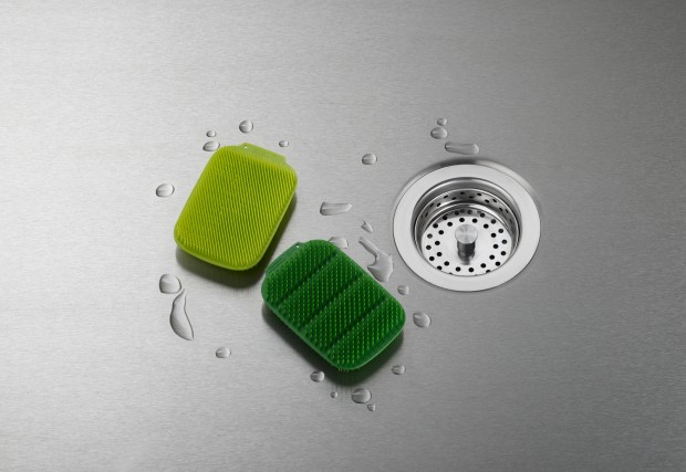 CleanTech Washing-up Scrubber- četke za pranje sudova (zelene)