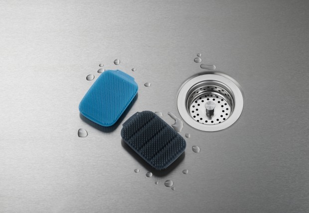 CleanTech Washing-up Scrubber- četke za pranje sudova (plava/siva)