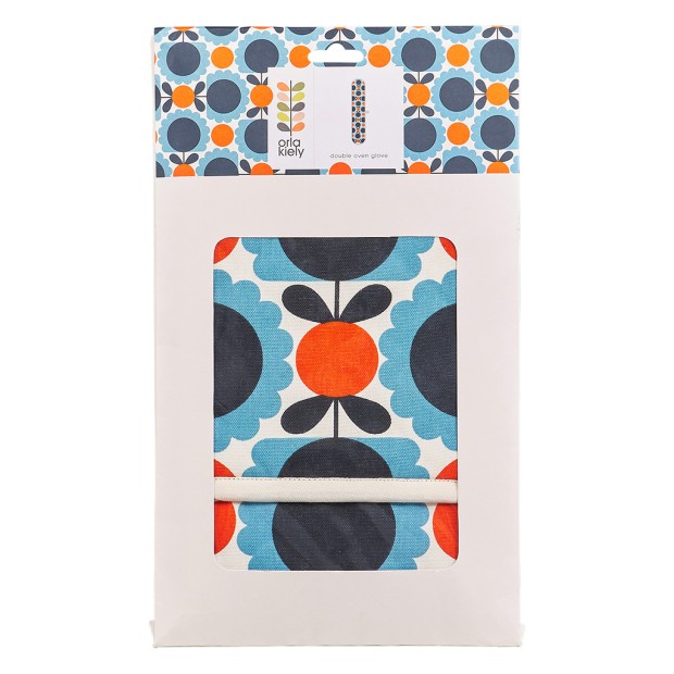 Dupla rukavica- Scallop Flower Sky- Orla Kiely