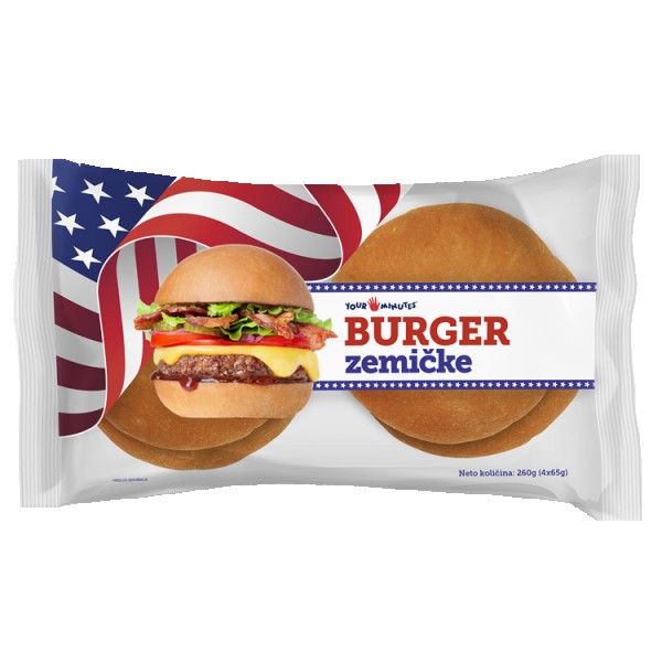 Zemicka soft burger 4x60gr. - dondon