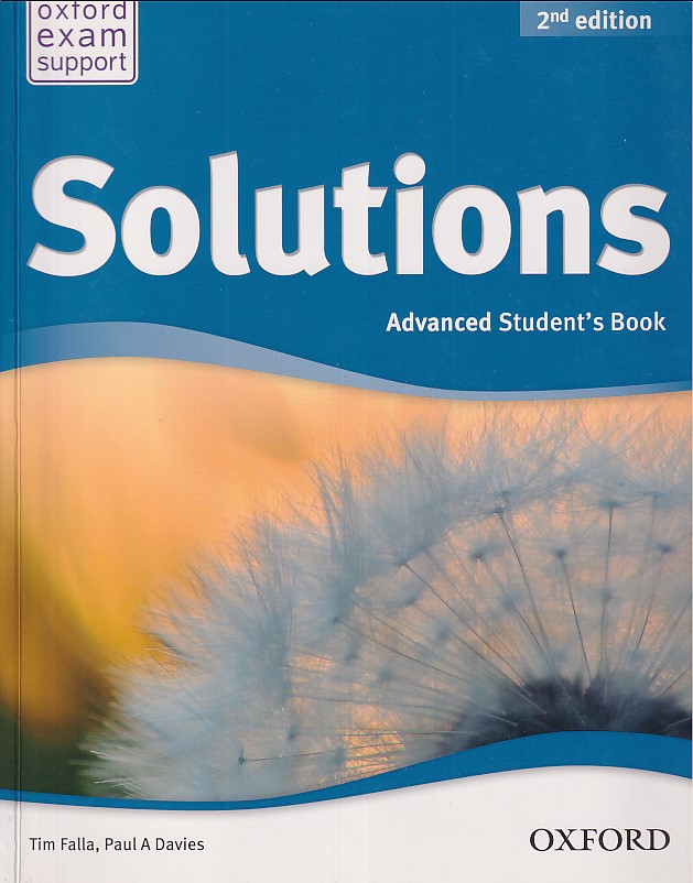 SOLUTIONS ADVANCED 2nd edition – Students Book (Oxford)