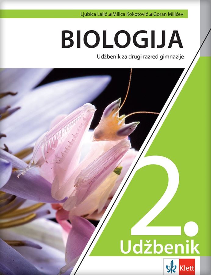 Biologija 2 - udžbenik za drugi razred gimnazije na hrvatskom jeziku NOVO