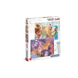 Clementoni CL21612 PUZZLE 2x60 OLYMPIAN GODS-NOLI 2020