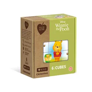 Clementoni CL44001 PUZZLE CUBI 6 PFF-WINNIETHE POOH