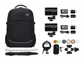 Godox AD100 Pro Pocket Flash 2-Light Kit