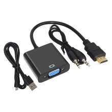 Hdmi na vga adapter + audio + napajanje