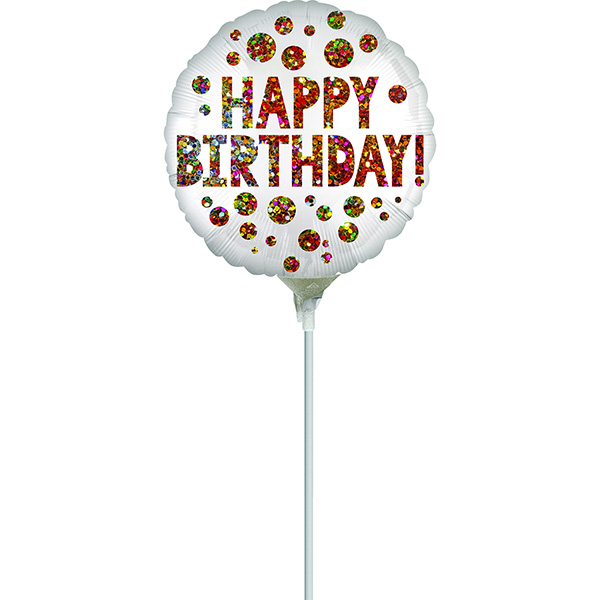 4177609
9″ Foil Infused Birthday Sequins