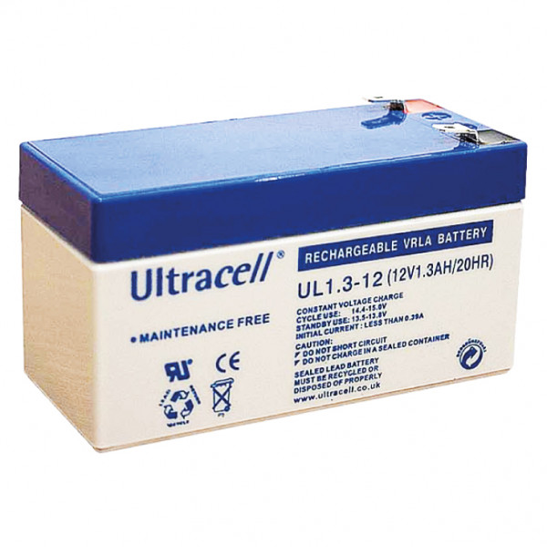 Žele akumulator Ultracell 1,3 Ah 12V/1,3-Ultracell