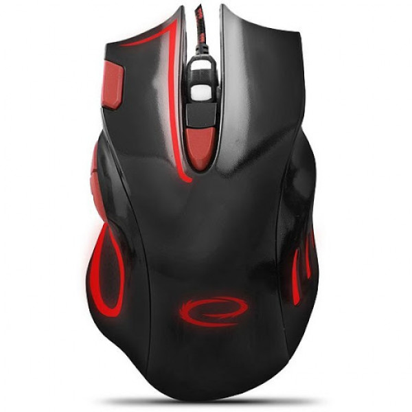 Esperanza egm401kr zicni mis za gamers 7d opt. usb mx401 hawk crno-crveni