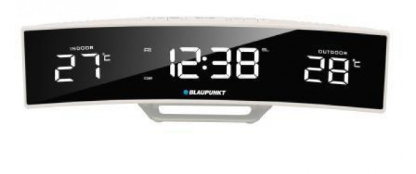 Blaupunkt Radio Sat FM/PLL/TEMPERATURA CR12WH (CR12WH)