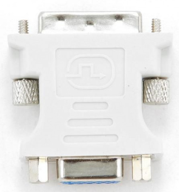 A-DVI-VGA Gembird Adapter DVI-I 24+5-pin male to VGA 15-pin HD (3 rows) female DVI-I