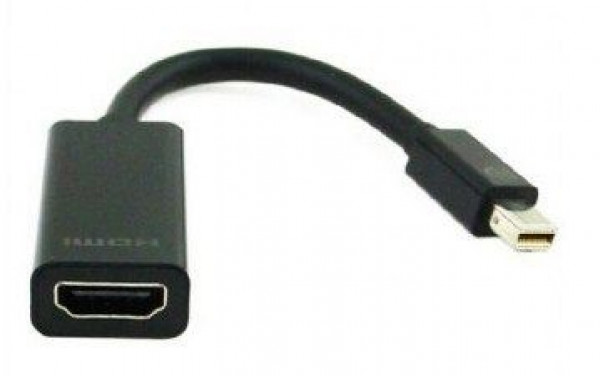 Gembird A-mDPM-HDMIF-02 Mini DisplayPort to HDMI adapter cable, black