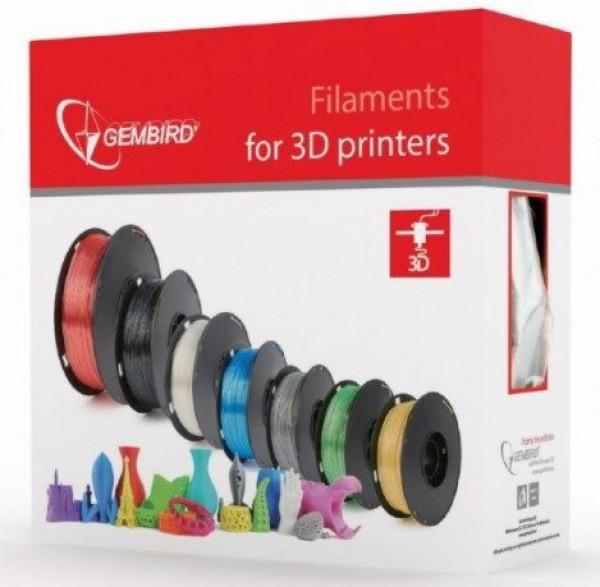 3DP-TPE1.75-01-B TPE FLEKSIBILNI Filament za 3D stampac 1,75mm kotur 1KG BLUE