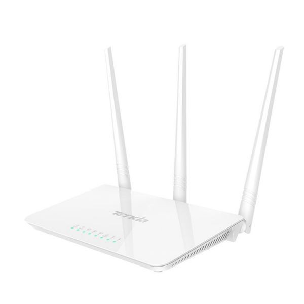 Tenda F3 Wireless N300 Ruter, WISP/WDS-bridge/AP/WPS, 3L/1W fixed antenna 3x5dBi