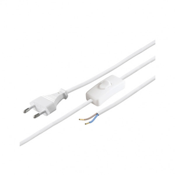 Strujni kabel sa prekidačem 1,5m N2K-WH/VDE