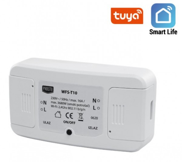Wi-Fi smart strujni prekidač WFS-T10