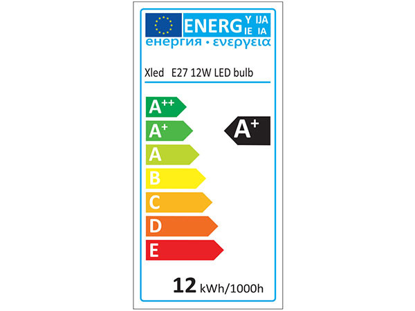 LED Sijalica/ E27/ 12W / 220V/ Bela / 4000K/ 1055Lm