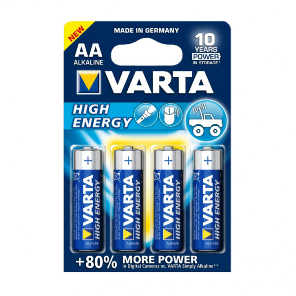 Varta alkalne mangan baterije AA VAR-HE-LR06/BL4