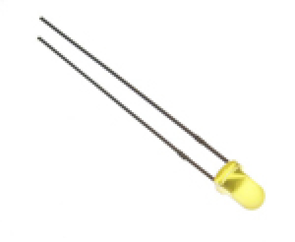 LED dioda transp. žuta 5 mm LD5YE-WC1230