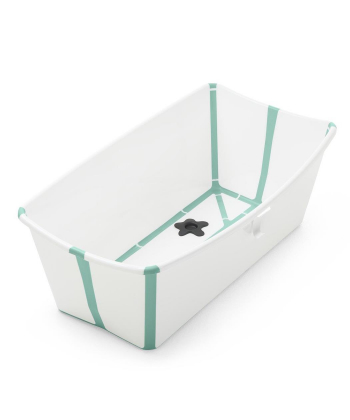 Stokke Flexi Bath kadica za bebe na sklapanje - White Aqua