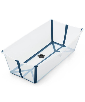 Stokke Flexi Bath kadica za bebe na sklapanje - Transparent Blue