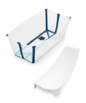 Stokke Flexi Bath set kadice za bebe na sklapanje - Transparent Blue