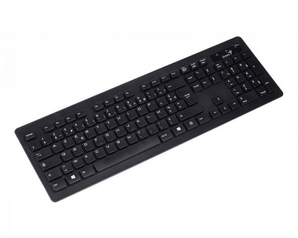 GENIUS SlimStar 126 USB US crna tastatura