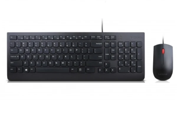 Lenovo Essential komplet tastatura YU+optički miš crni