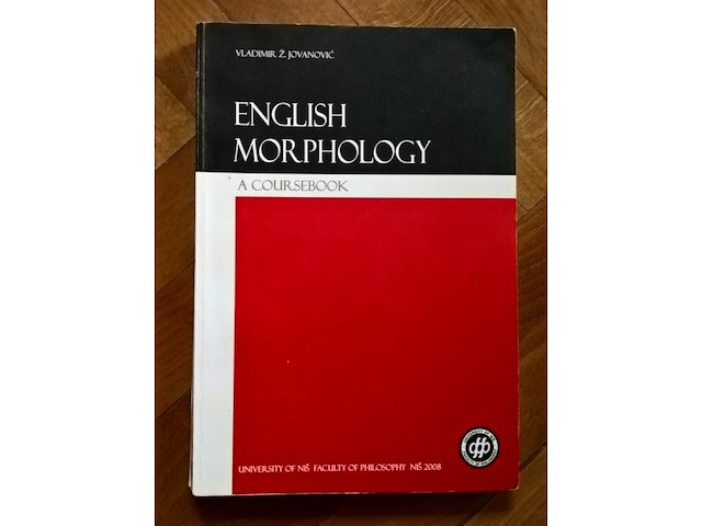 English morphology/a coursebook, Vladimir Ž. Jovanović