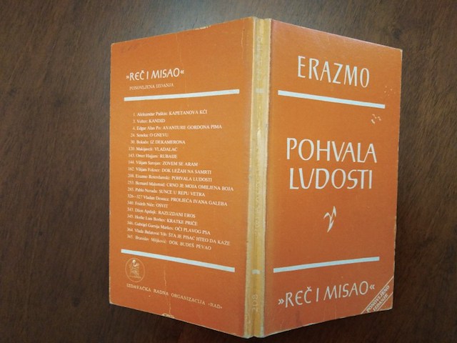 POHVALA LUDOSTI - Erazmo Roterdamski