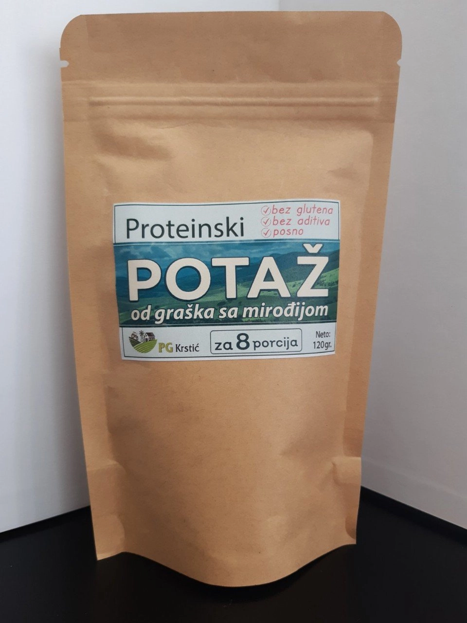 Potaž od graška bez glutena