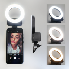 Led selfie svetlo crno